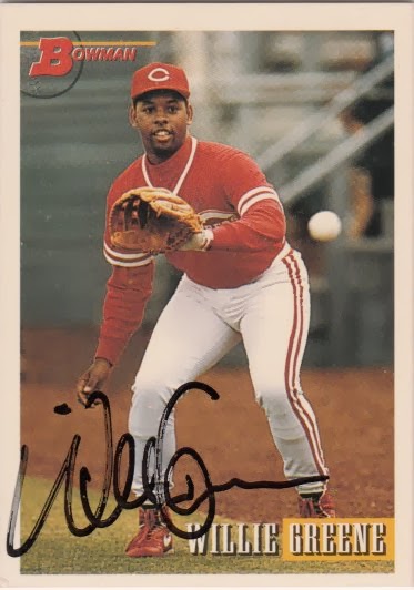 Daily Autograph: Willie Greene