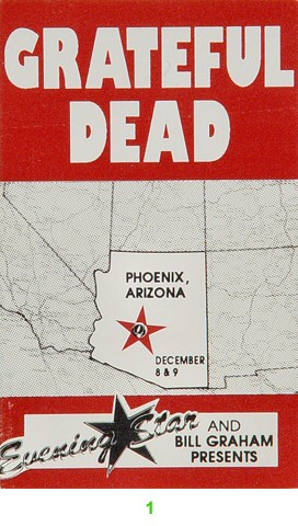 We wanna stage dive!: 1990-12-09 Grateful Dead - Compton Terrace ...