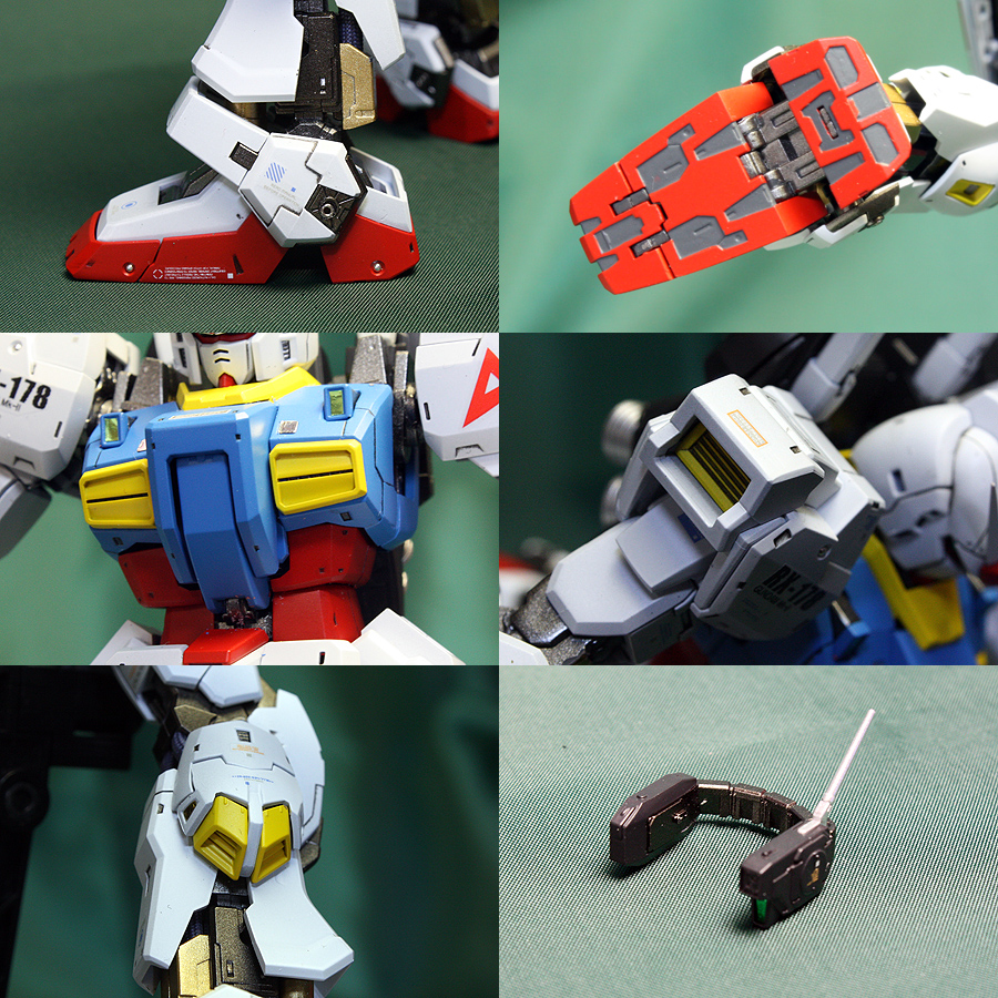 GUNDAM GUY: RG 1/144 Gundam Mk-II [Amuro Ray Custom] - Customized Build