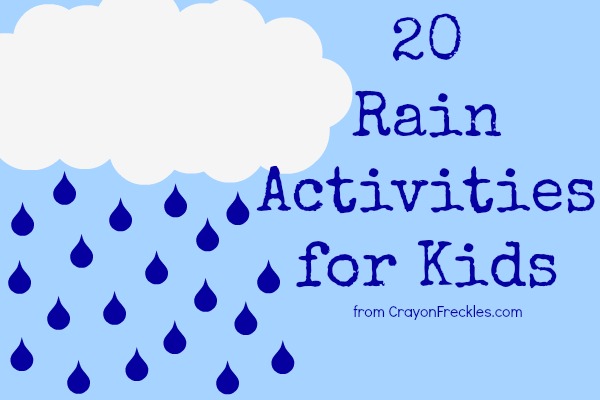 Rain Activities for Kids - Do Play Learn