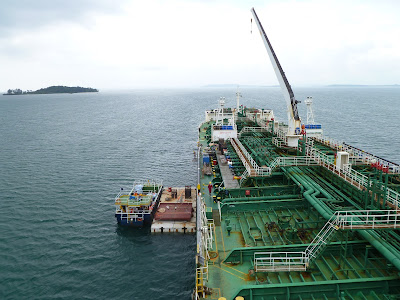 SINGATAC OFFSHORE CENTRE: MT "Ocean Spirit" arrived Bintan anchorage ...