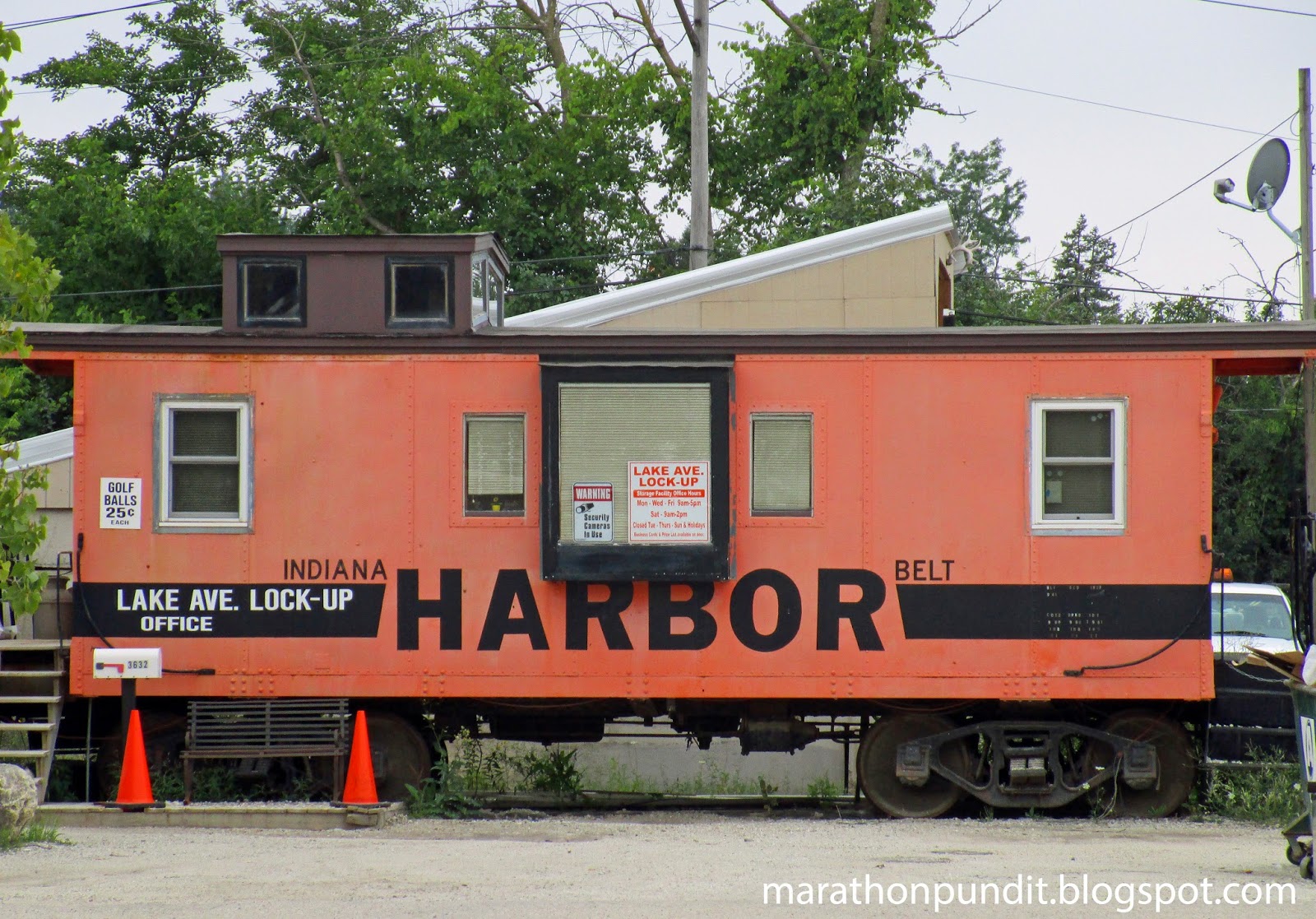 Marathon Pundit: Indiana Harbor Belt caboose