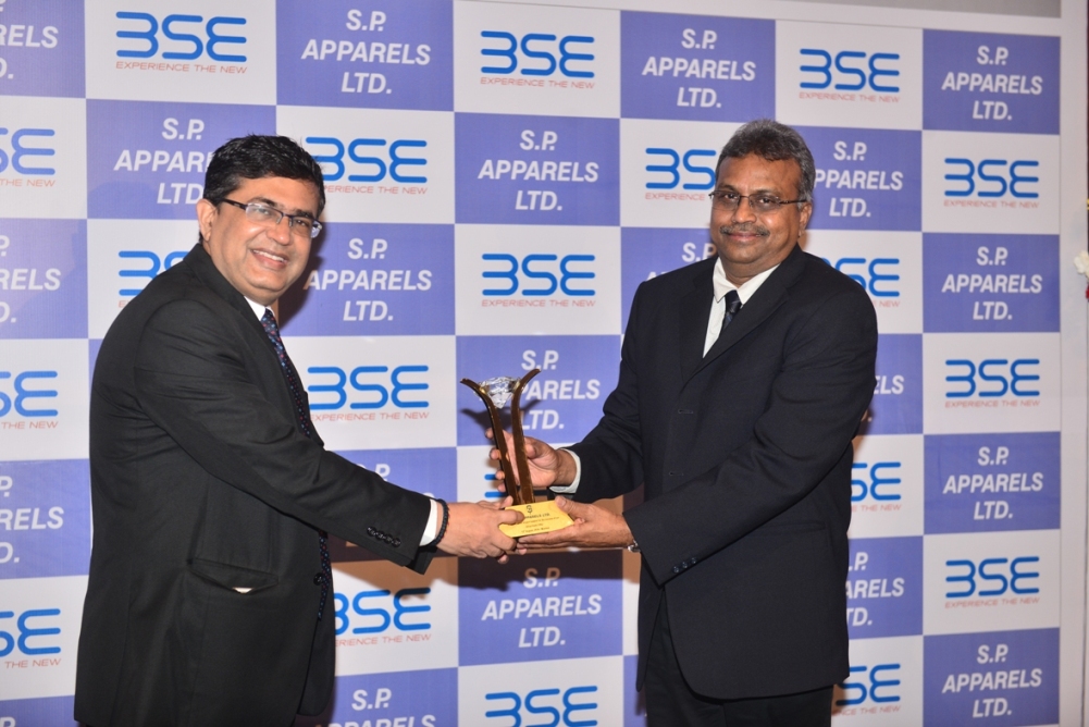 ORIENT PUBLICATION: S.P. Apparels Ltd. listing ceremony