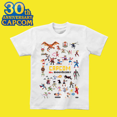 NCSX Video Games and Toys: GEAR Capcom 30th Anniversary T-Shirt ...