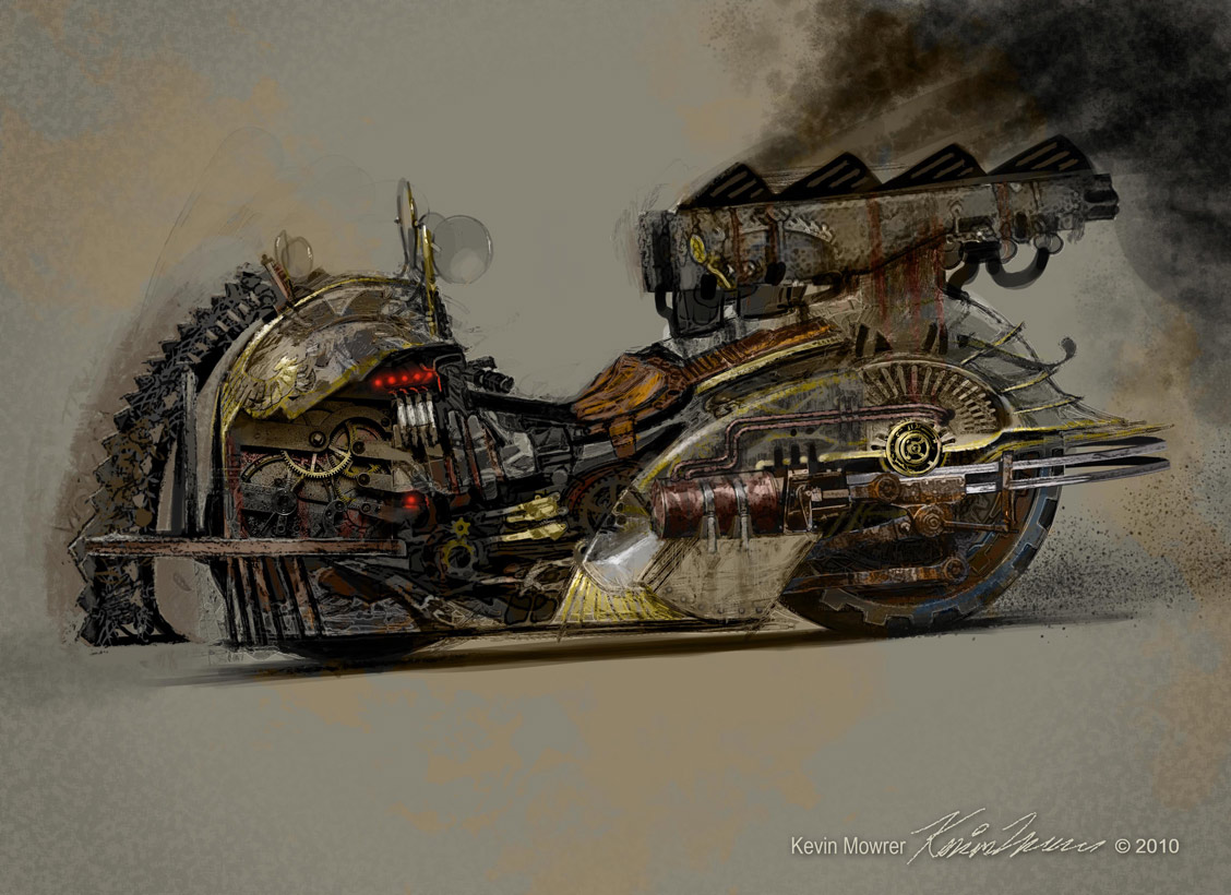 Car Art Blog: Steampunk Bike