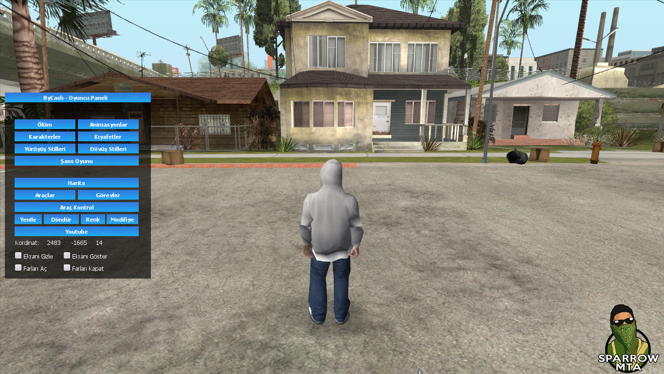 MTA SA F1 Freeroam GUI Scripti #2