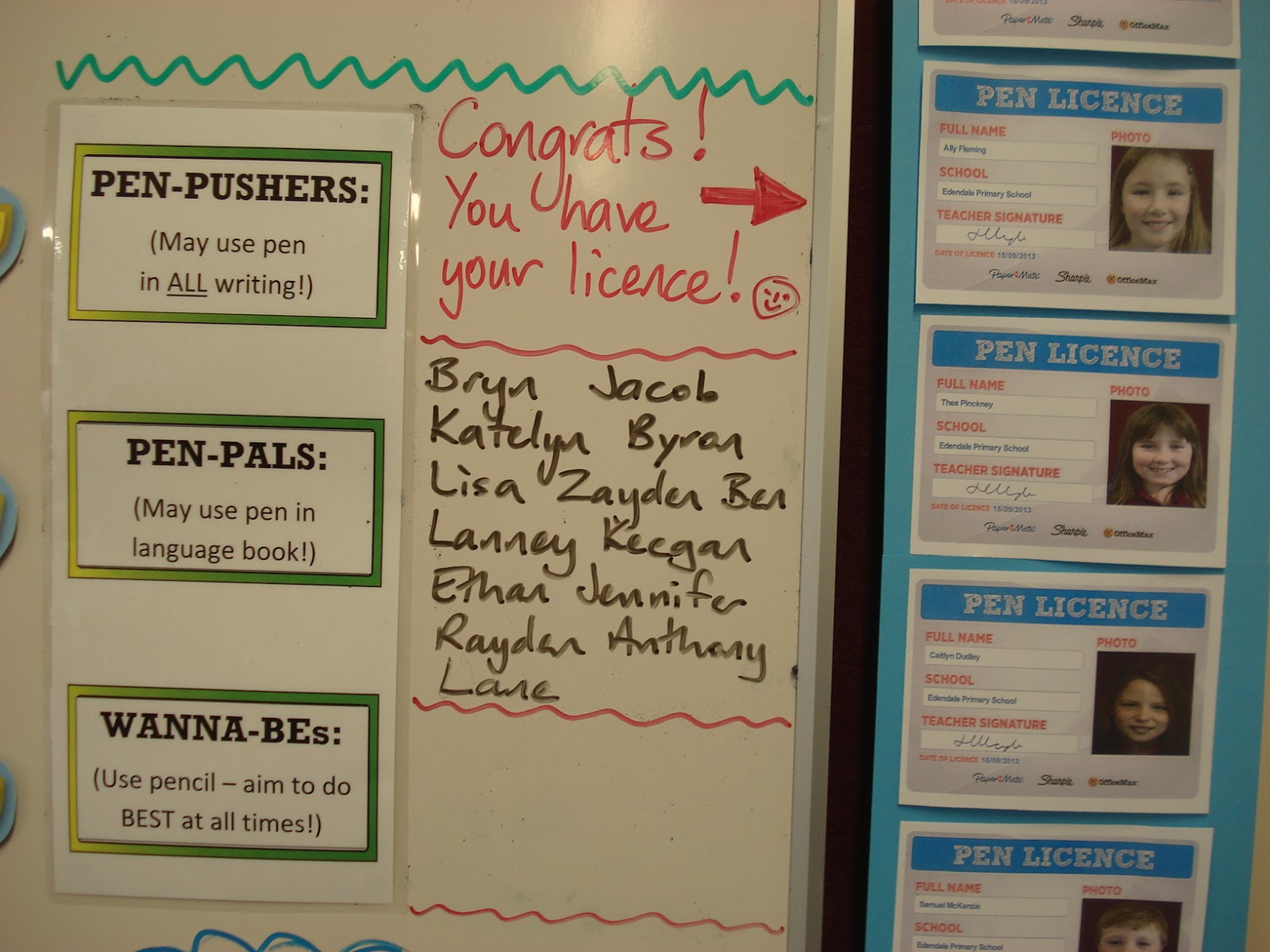 Jen's Teaching Tools: Pen Licences!