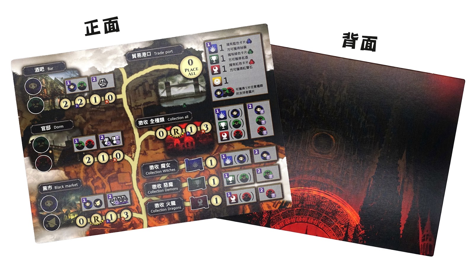 BoardSheep 小羊桌遊報: 【遊戲開箱報】Dark Assembly 暗黑議會 中文版 開箱+介紹+玩家幫助卡