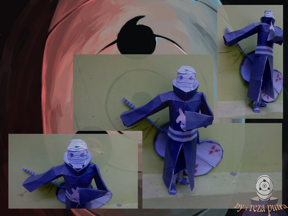 PUTRA'S BLOG: Papercraft Naruto - Obito Uciha / Tobi