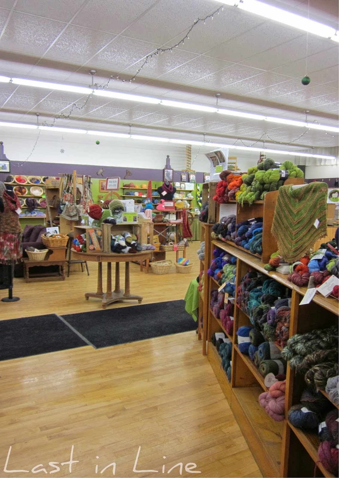 Forever Last In Line: Fiber Field Trip: Ewetopia Fiber Shop in Viroqua, WI