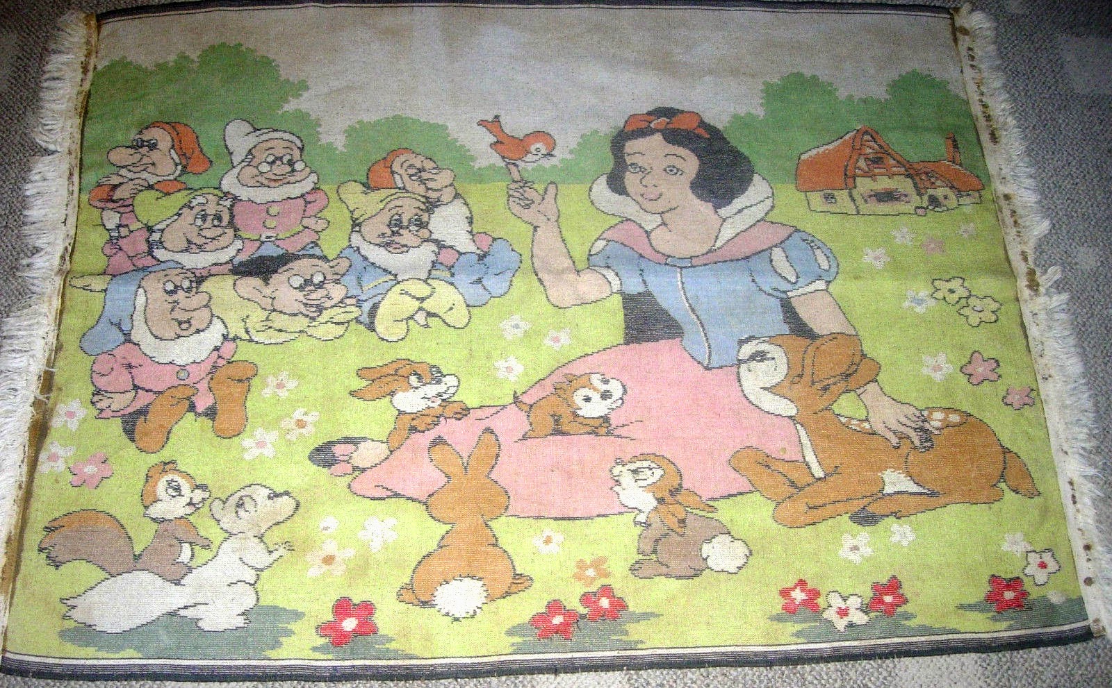 Filmic Light - Snow White Archive: Vintage Snow White Woven Rug