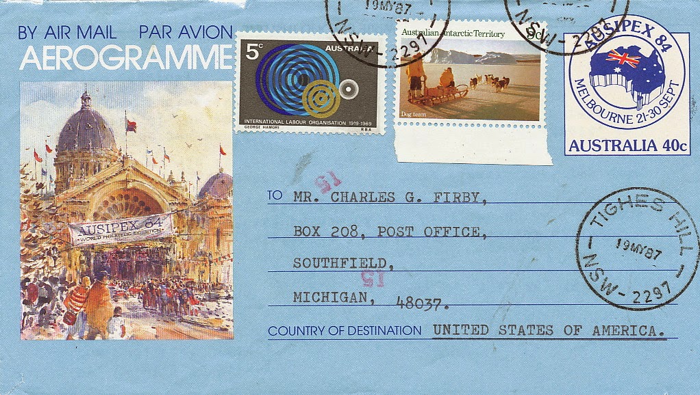 Aerogrammes & Airletters - Philatelic Archeology: Australia: Uprated ...
