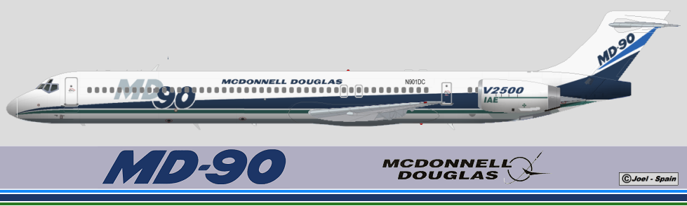 Mi Aviacion Comercial: Mcdonnell Douglas MD-90