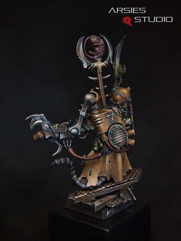 Acrylics - A couple of warhammer skavens | planetFigure | Miniatures