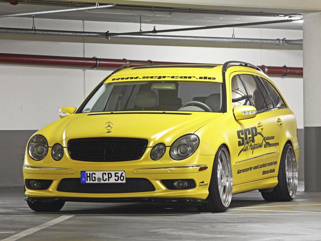 Mercedes-Benz Stance S211 Estate on MAE Wheels | BENZTUNING