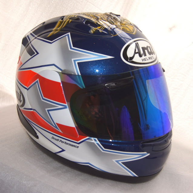 samurai‐bikers: Arai Racing Helmet RX-7 RR5 Corsair Colin Edwards NAVY ...