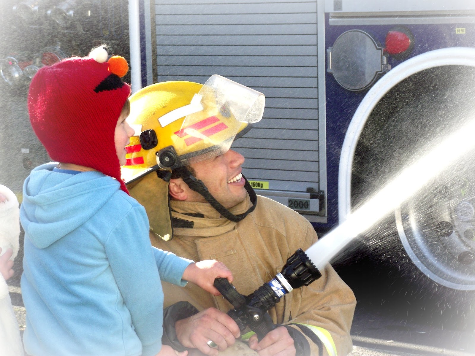 Great Fun etc: Elmo and the Firetruck