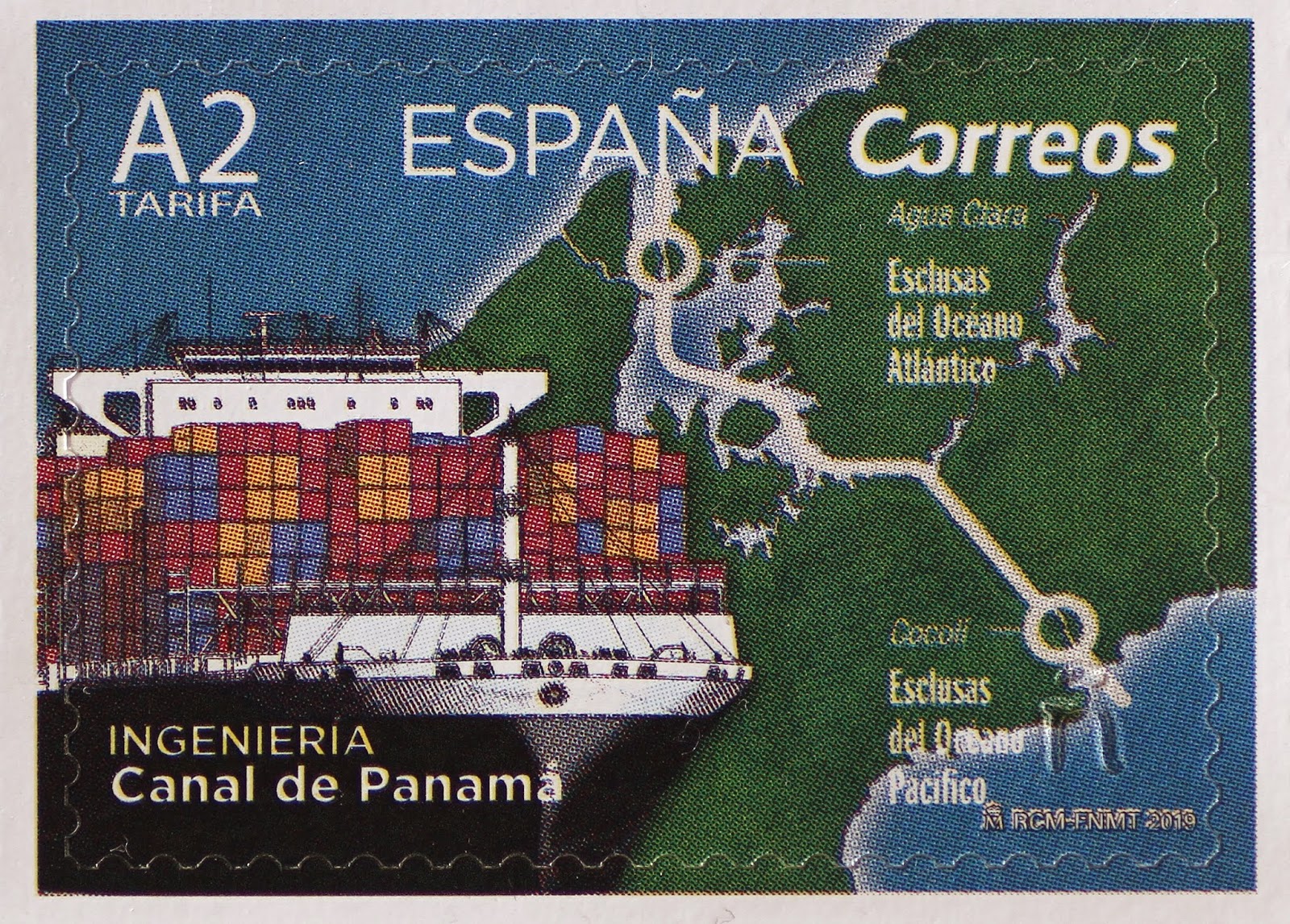 Sellos de Filatelia de España: SELLO | CANAL DE PANAMÁ