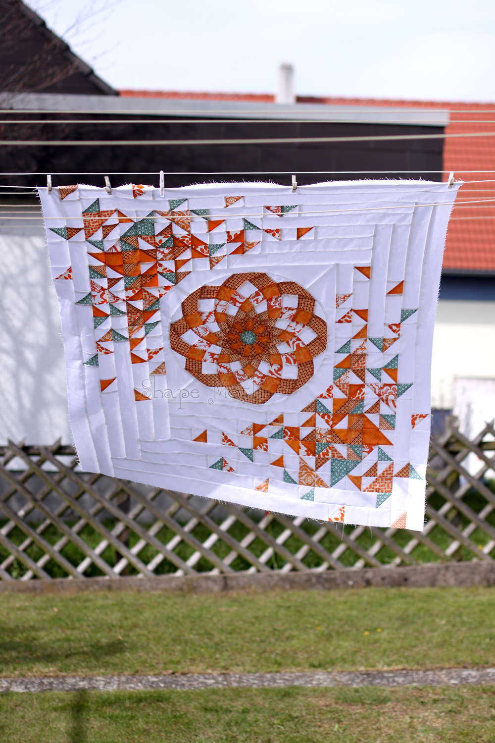 Shape Moth: Festival of Half Square Triangles entry