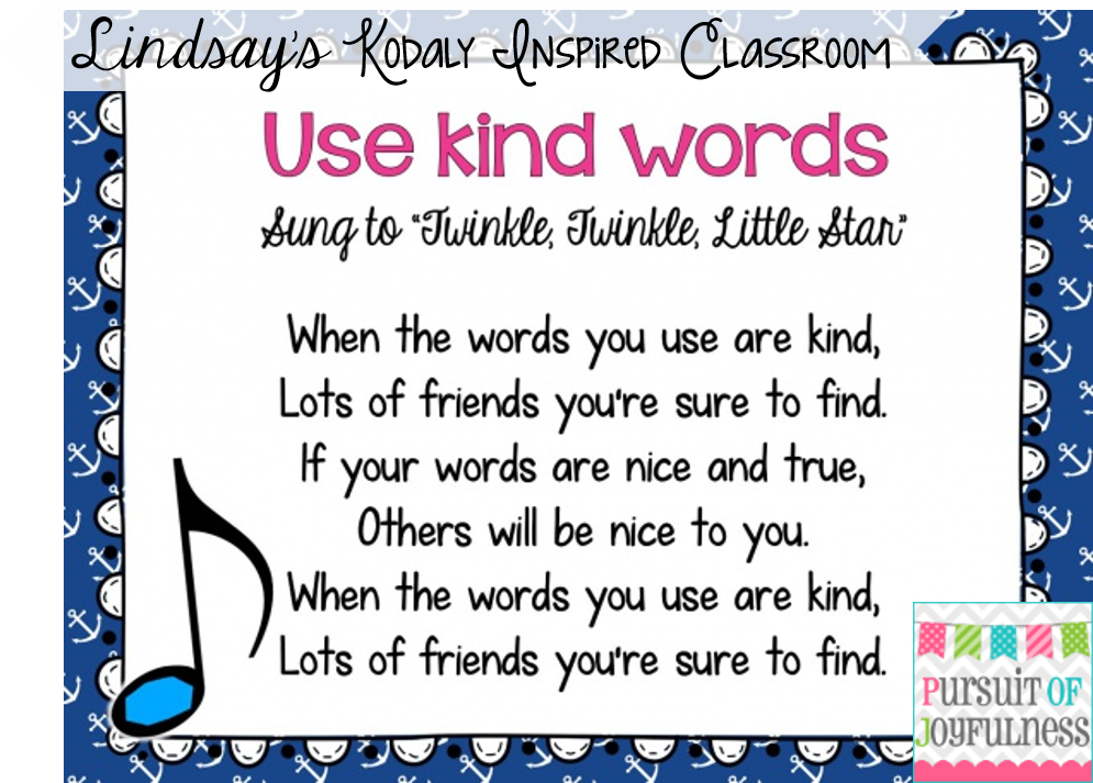 Kodaly Inspired Classroom: August 2014