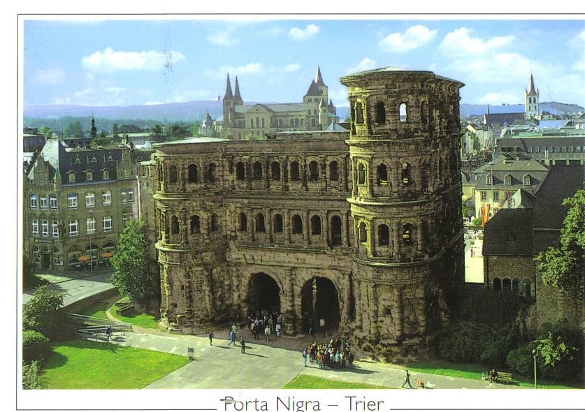 WORLD HERITAGE STAMPS AND POSTCARDS: Germany : Roman Monuments ...