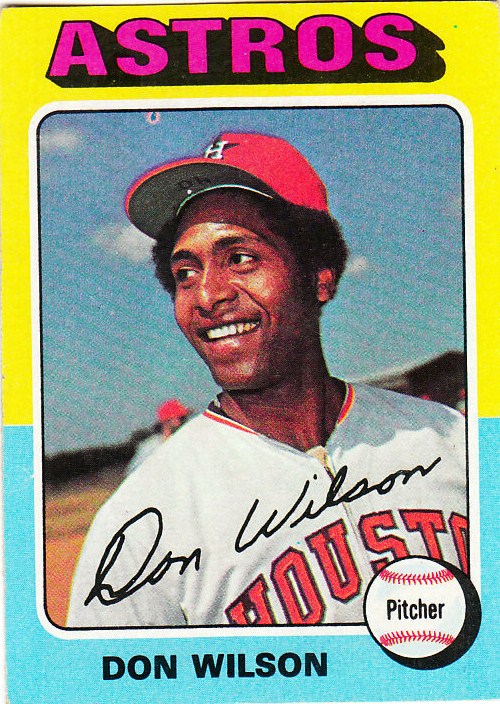 1975 Topps (it's far out, man): #455 - Don Wilson