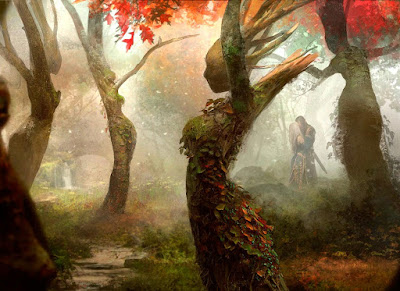 ARBOLESCENCIAS TELÚRICAS: LAS DRIADES. LOS ESPIRITUS DE LOS ARBOLES