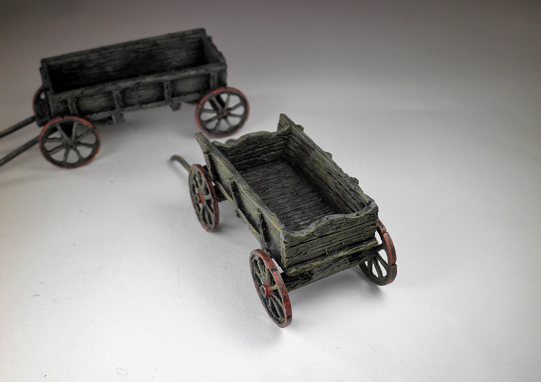 JOHN BOND's WARGAMING STUFF: SCATTER TERRAIN: carts and wagons.