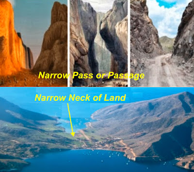 NephiCode: The Location and Nature of the Narrow Pass