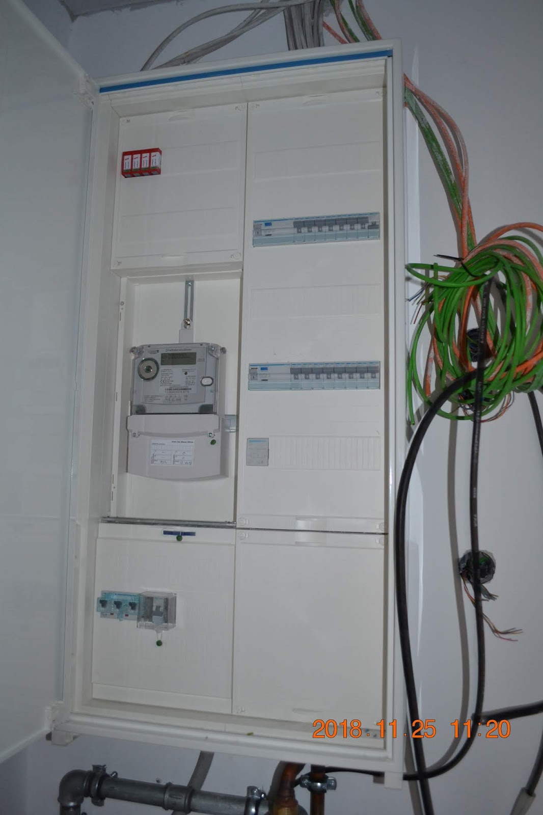 Die Elektrik kommt...