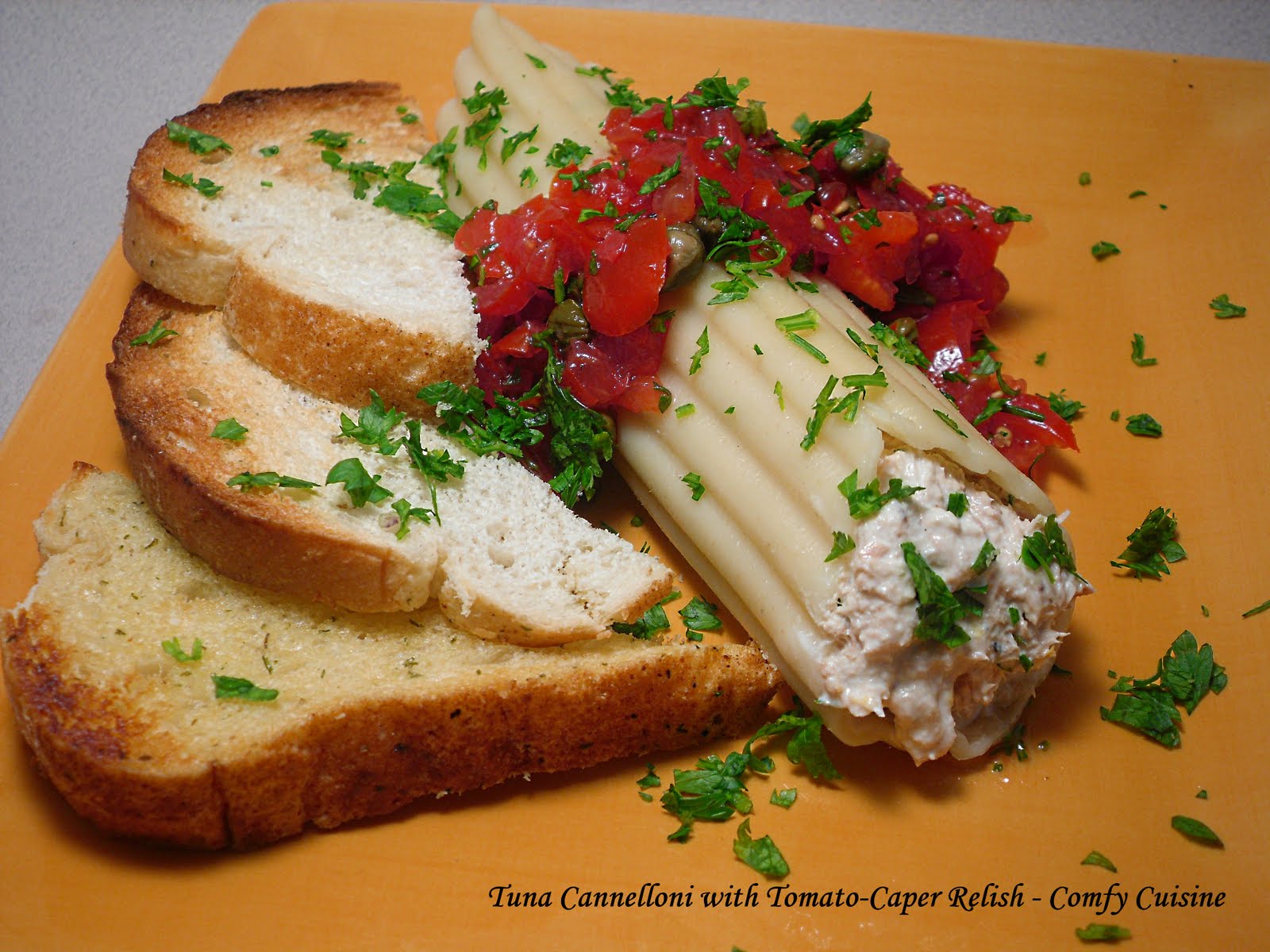 Comfy Cuisine- Home Recipes from Family & Friends: Tuna Cannelloni with ...