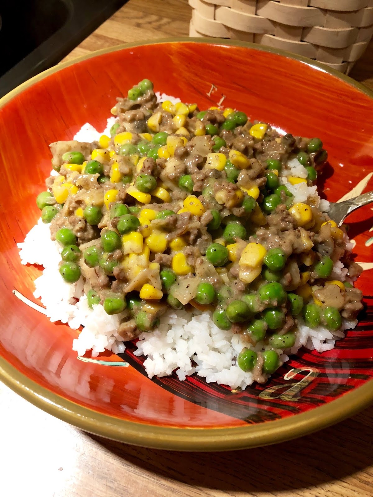 Rainy & windy days and comfort food...