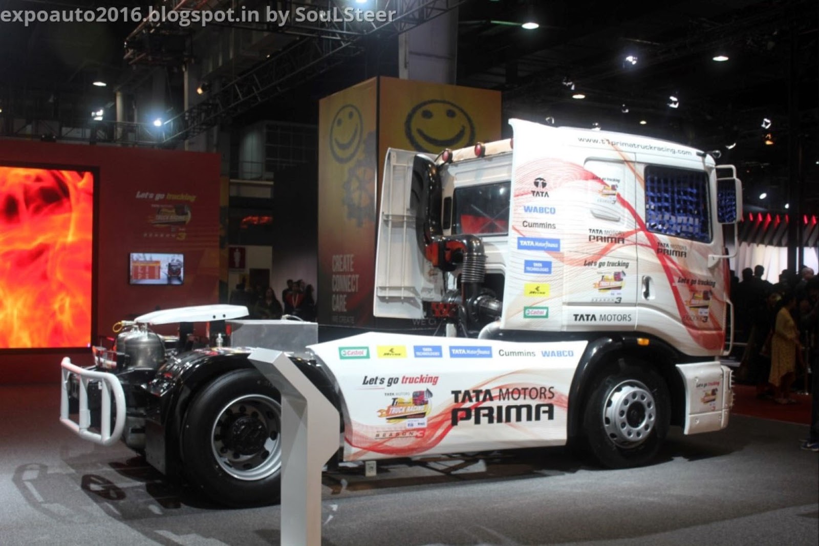 Auto Expo 2016 by SouLSteer: Tata Prima T1 Racing 4038.S heavy truck on ...