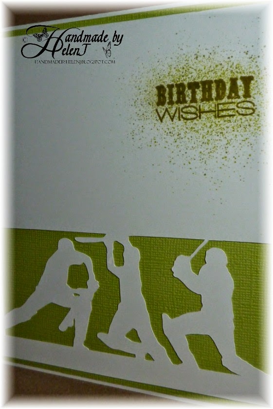 Handmade by Helen J: Cricket, Lovely Cricket!