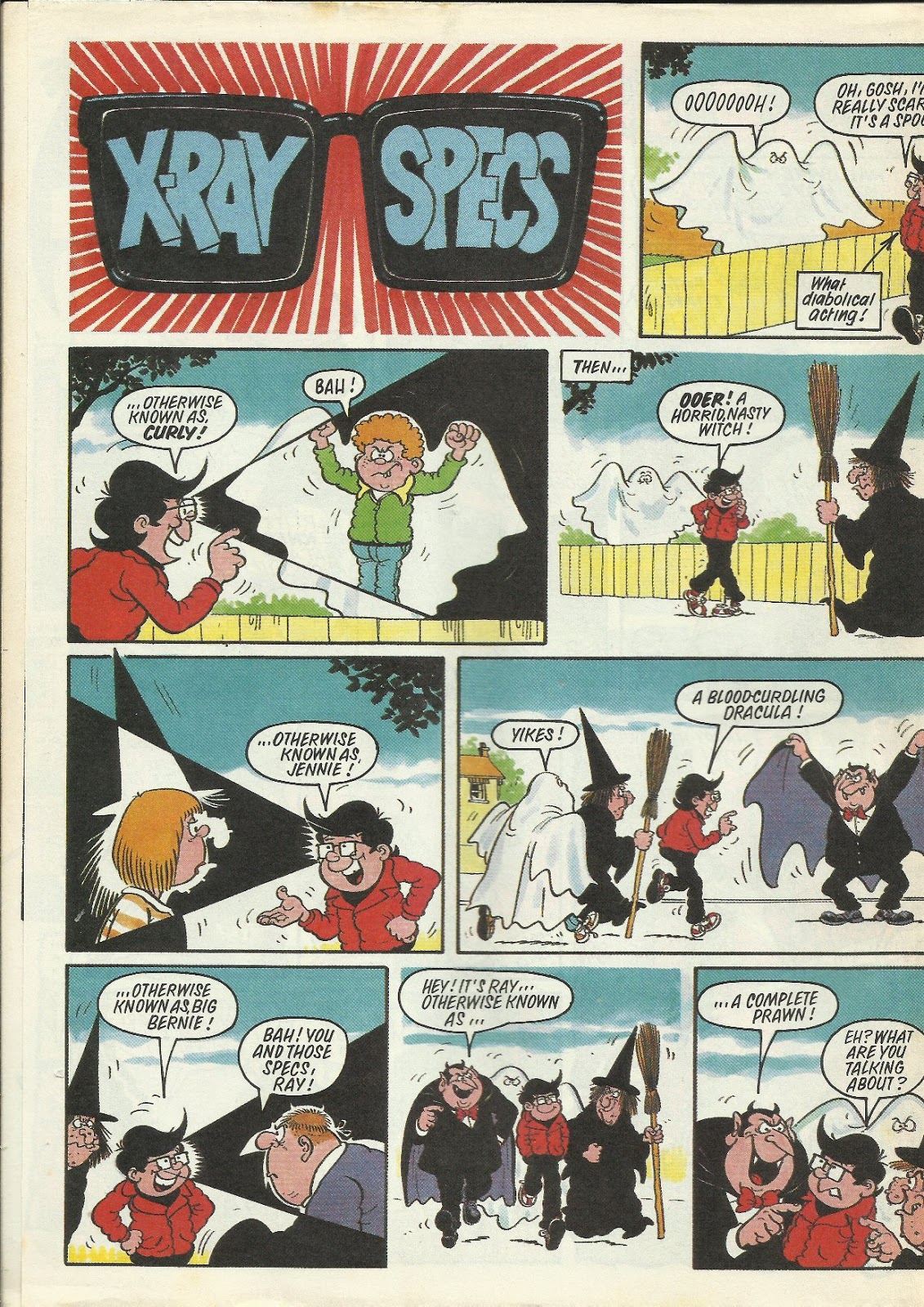 Deadpan Flook and The Blog Of Stuff!: Spooktakular British Comic Strips!