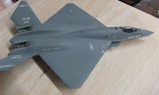 JN Model kits Review: Dragon 1/72 YF-23 Black Widow II