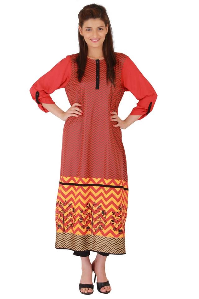 Ego Winter Long Shirts 2014-2015 | Latest Long Tops or Shirts For Girls ...