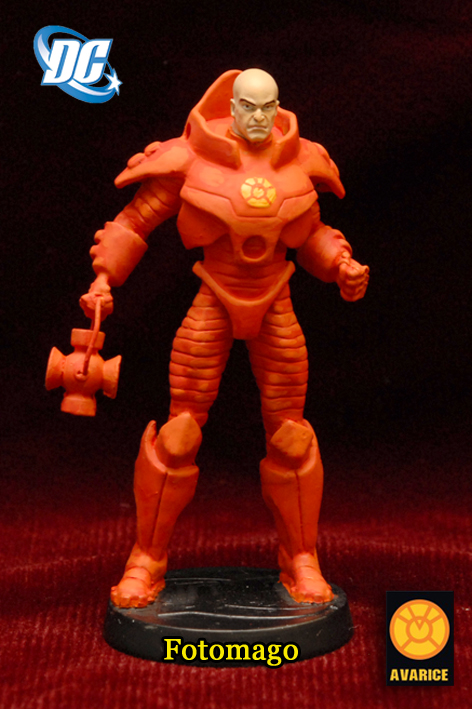 Fotomago Custom e Miniature: Work Lex Luthor Agente Arancio