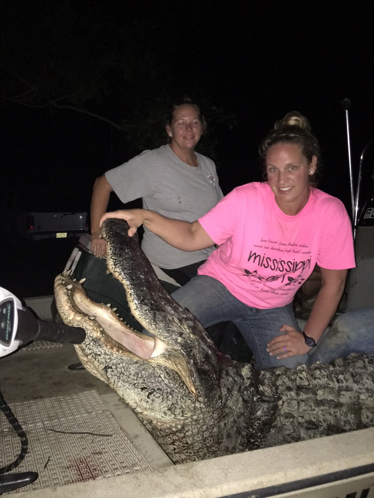 Marian's Hunting Stories, etc., etc., etc...: Tiffany, The Gator Lady