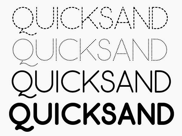 Free Font - Quicksand | Graphic Design Blog