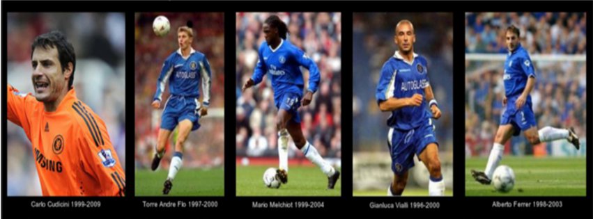 Latest FB Covers: Chelsea Stars of the 1990