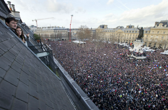 Photos: World leaders march on streets of Paris over Charlie Hebdo killing