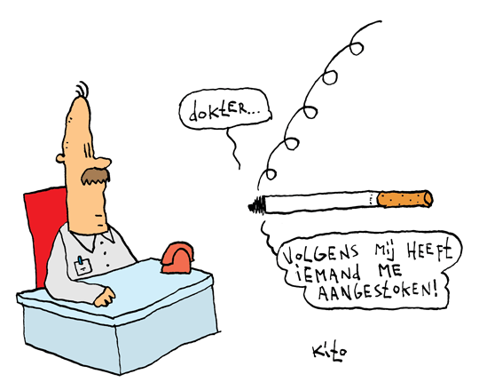 My Personal Cartoonblog: cartoons over roken