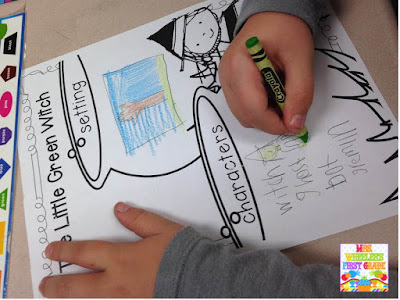 Mrs. Wheeler's First Grade Tidbits: The Little Green Witch
