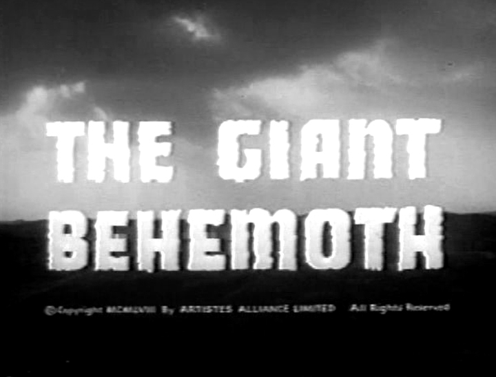 13: THE GIANT BEHEMOTH / Artistes Alliance Ltd. - 1959