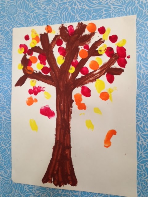 Autism Tank: Seasonal Tree Art Projects