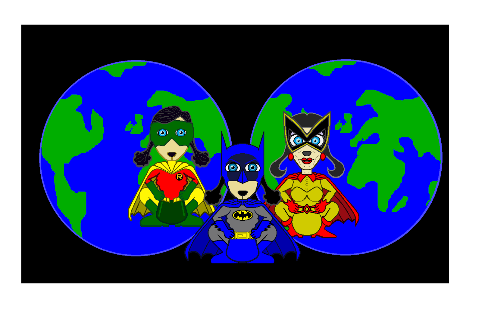 IT'S A DAWGS LIFE: The tale of two Bat-women.... Part One