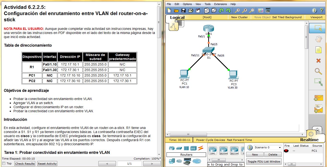 Redes Virtuales 2012 Cisco 3: Unidad 3.Enrutamiento entre VLAN (router ...