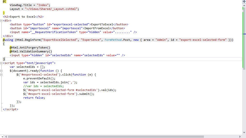 Import data through Excel Sheet.using Database in Asp.Net Mvc - MVC ...