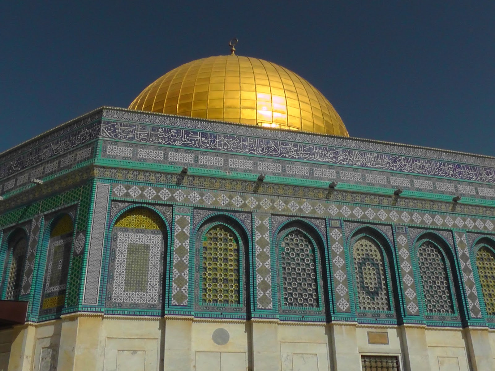 Mount Zion 2012: The Temple Mount, the Dome of the Rock, the site of ...